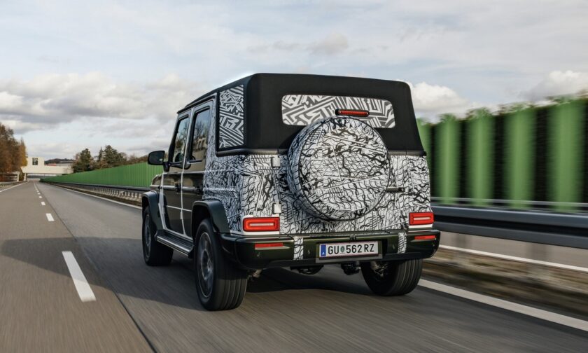 New Mercedes-Benz G-Class Cabriolet: the 4x4 icon loses its roof