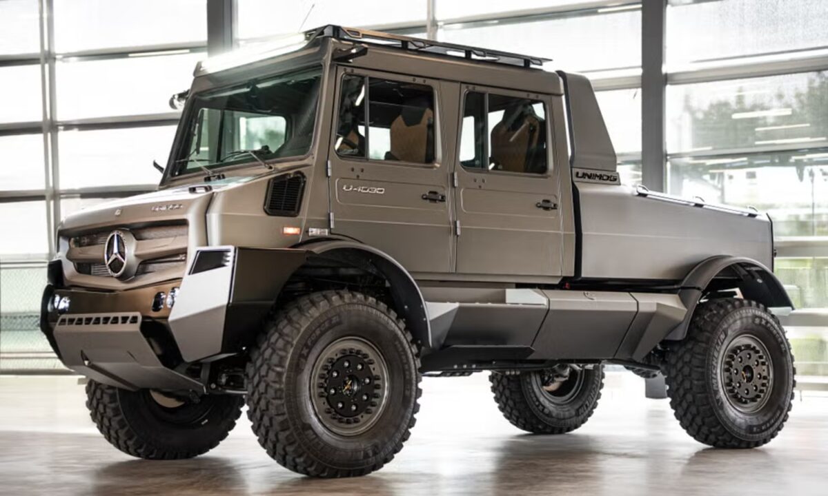 L'Unimog le plus luxueux de l'histoire : voici le prototype qui ...