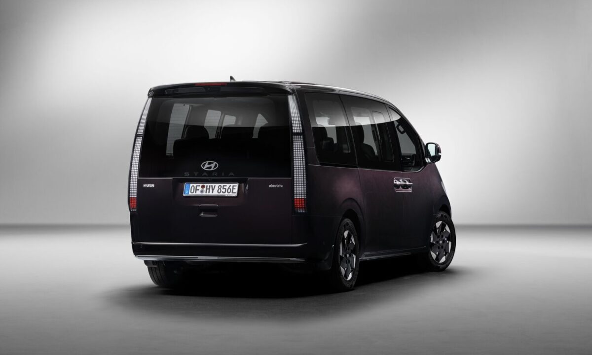 Hyundai Staria Electric, der große elektrische MPV, der in Europa auf ...