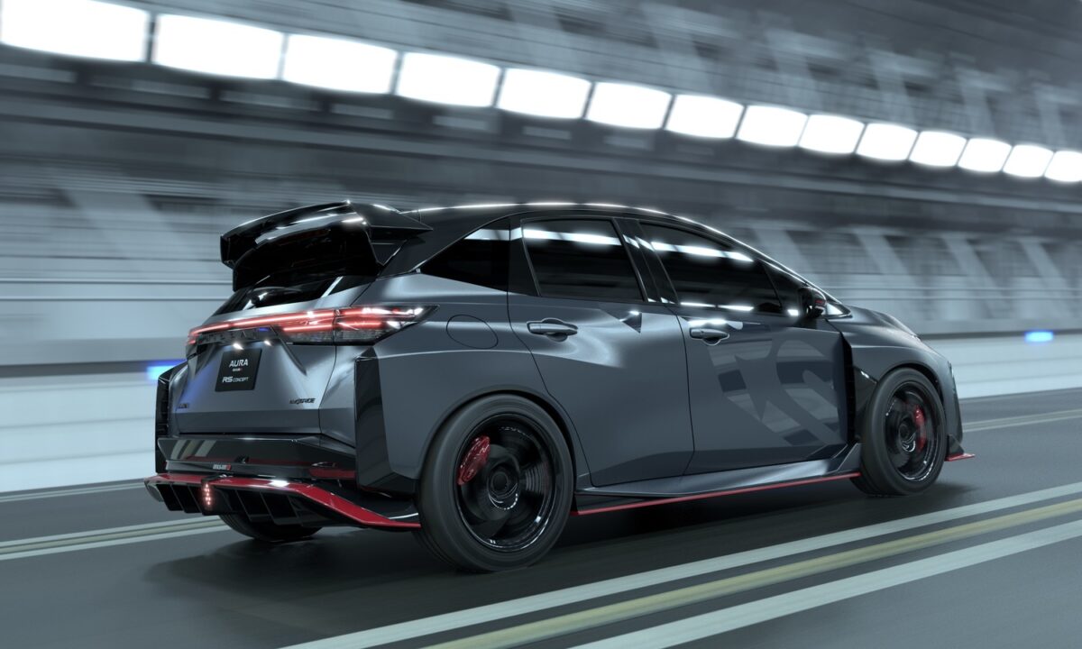 Nissan Aura Nismo RS Concept, der Hybrid-Hot-Hatch, der hohe Ziele verfolgt