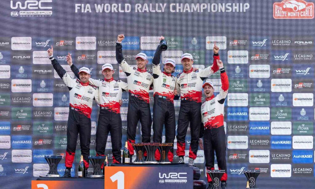 Oliver Solberg faz história no Rali de Monte Carlo.