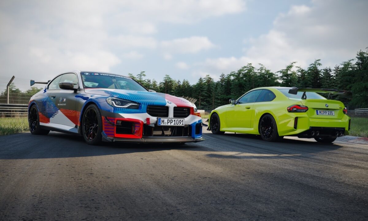 BMW M2 with M Performance Track Kit, approved for track and street use
