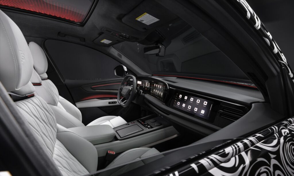 Audi Q9, model andalan baru Audi, secara resmi mengungkap interiornya.